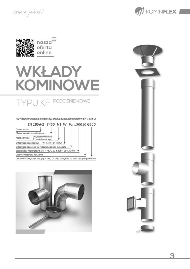 Do pobrania - Komin–Flex kominy stalowe, kominy zewnętrzne, systemy kominowe