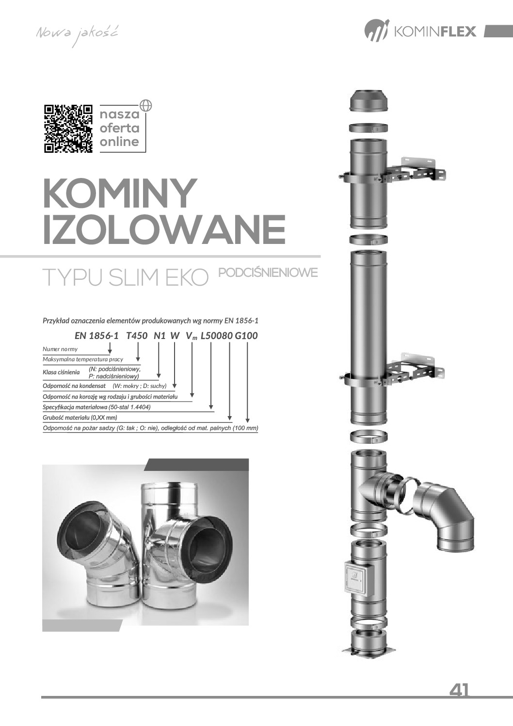 Do pobrania - Komin–Flex | Producent kominów: kominy zewnętrzne i stalowe