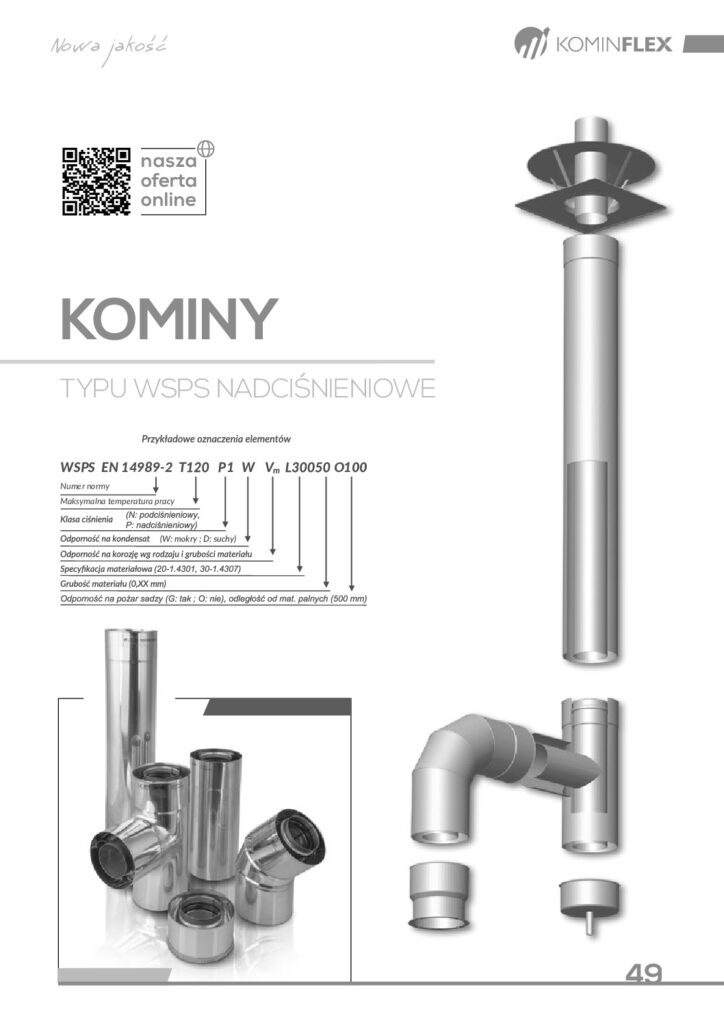 Do pobrania - Komin–Flex kominy stalowe, kominy zewnętrzne, systemy kominowe