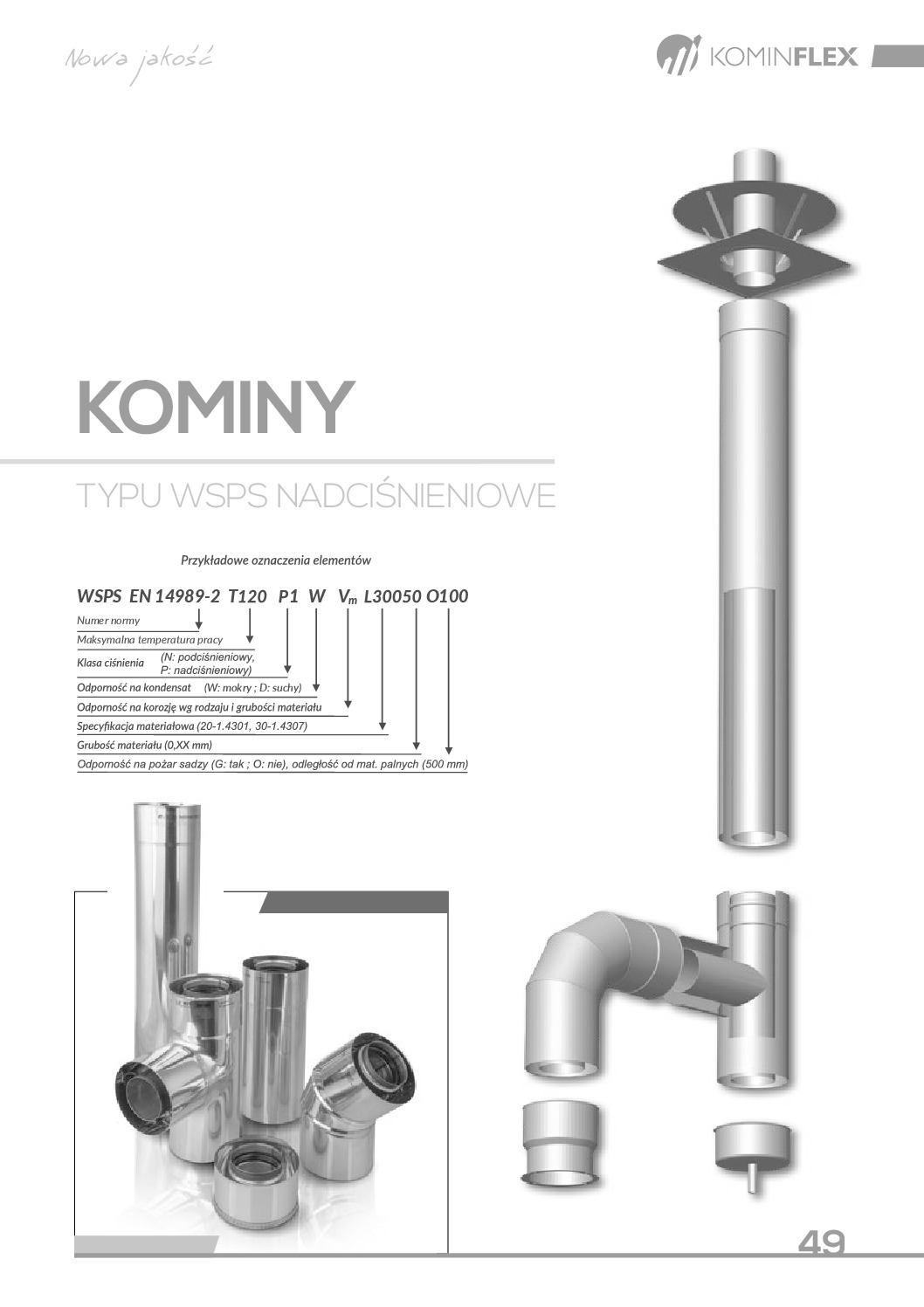 Do pobrania - Komin–Flex | Producent kominów: kominy zewnętrzne i stalowe