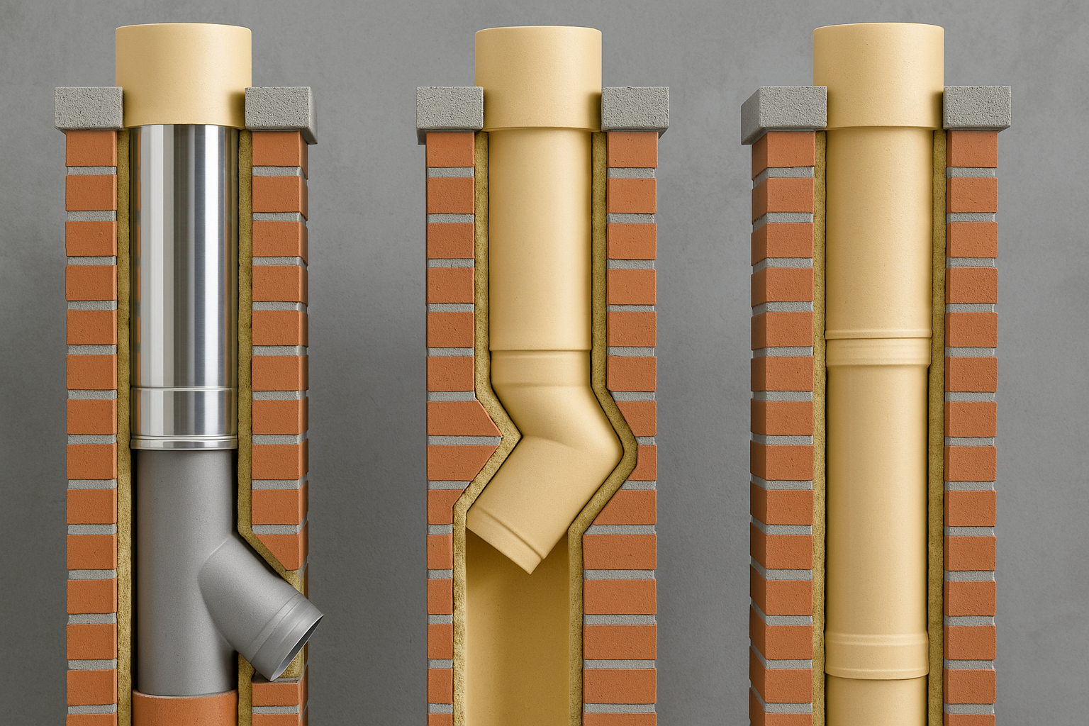 Jak dobrać wkład kominowy do pieca gazowego, pelletowego lub kominka? - Komin–Flex kominy ...